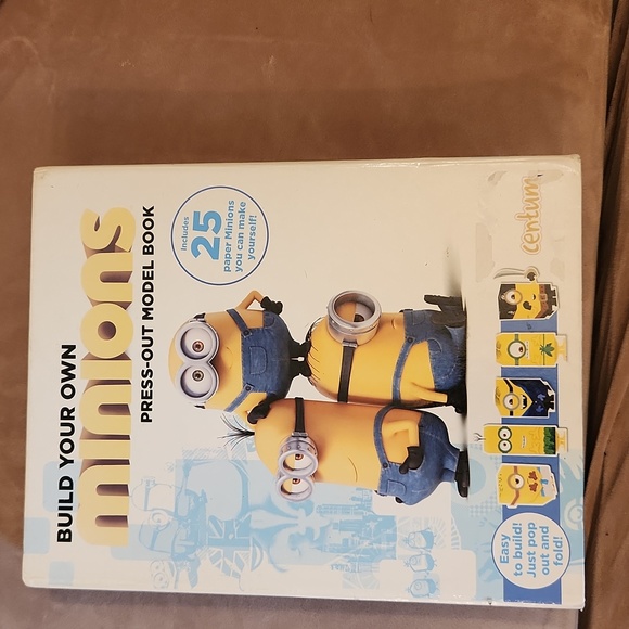 Other | Minions Press Out Model Book | Poshmark